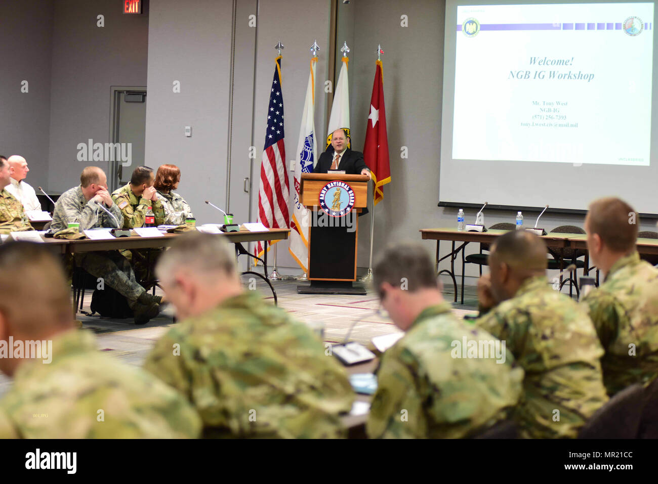 Herbert r temple army national guard readiness center hi-res stock ...