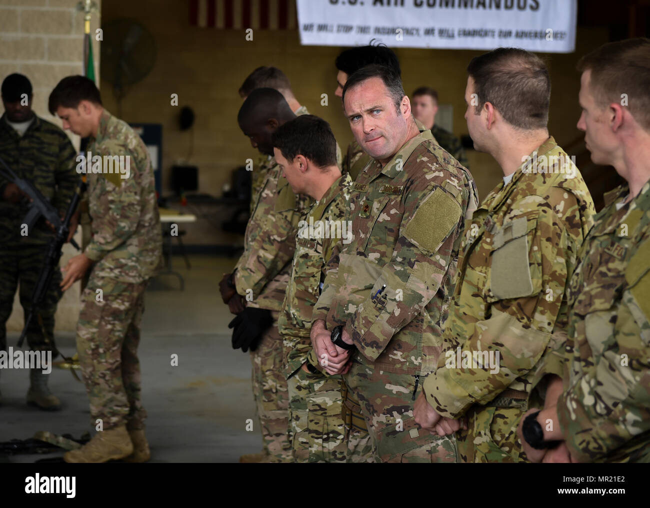 Combat aviation advisor students with the 6th Special Operations ...