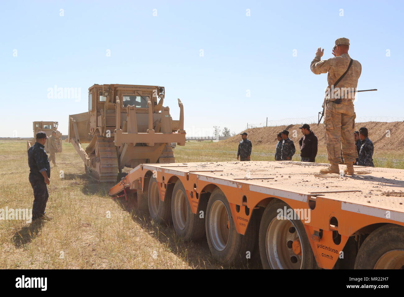 U.S. Army Sgt. Frederick Mickle, a horizontal construction engineer ...
