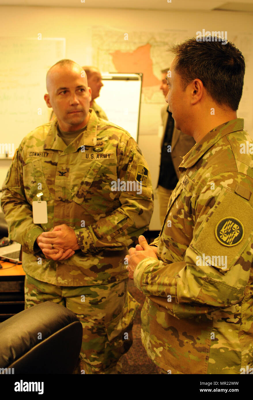 Col. Brian T. Connelly, commander of the Maryland Army National Guard’s ...