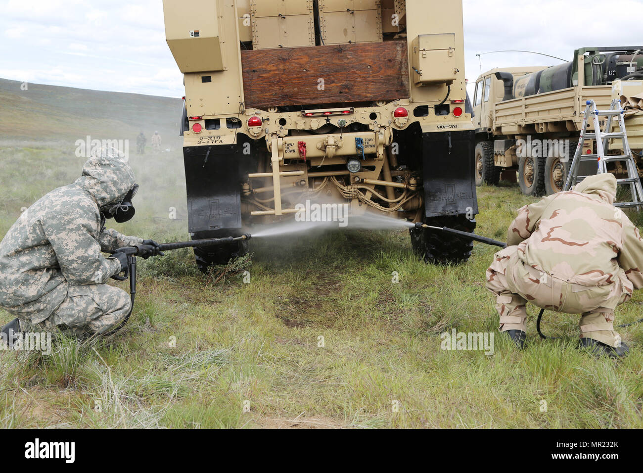 U.S. Army Spc. Matthew Stonebreaker and Spc. Daniel Garcia, 10th ...