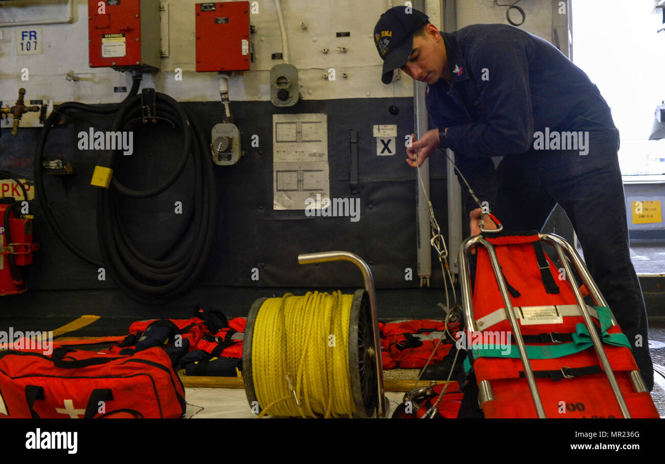 MAYPORT, Fla. (May 02, 2017) – Boatswain’s Mate 2nd Class Jeremy Ducker ...