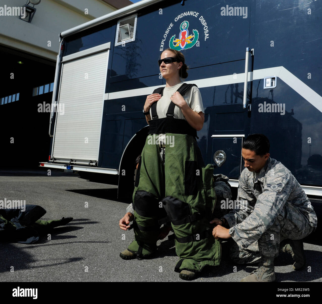 U.S. Air Force Tech. Sgt. Rebecca Kimberling, 18th Civil Engineer ...