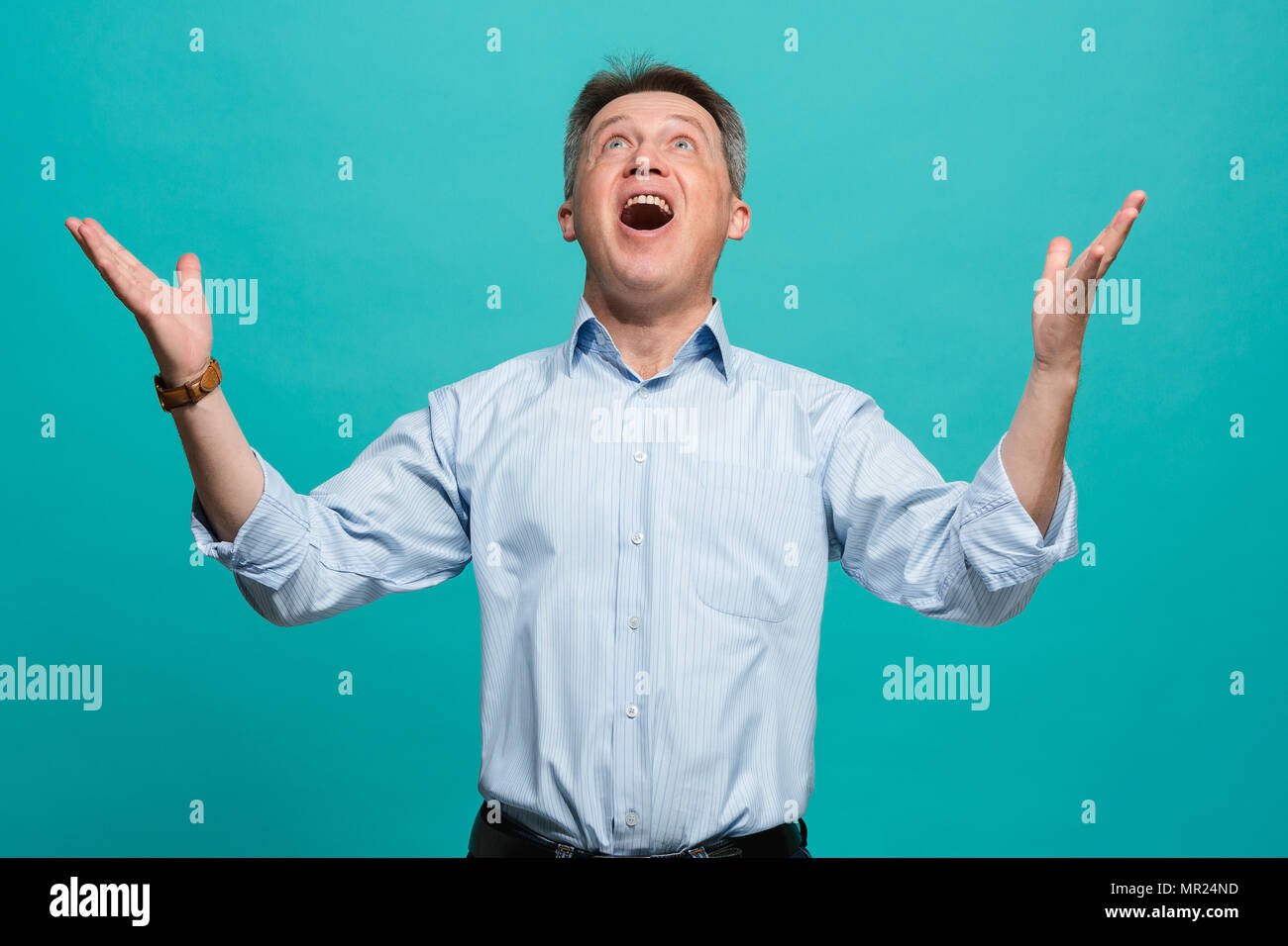 Winning success man happy ecstatic celebrating being a winner. Dynamic ...