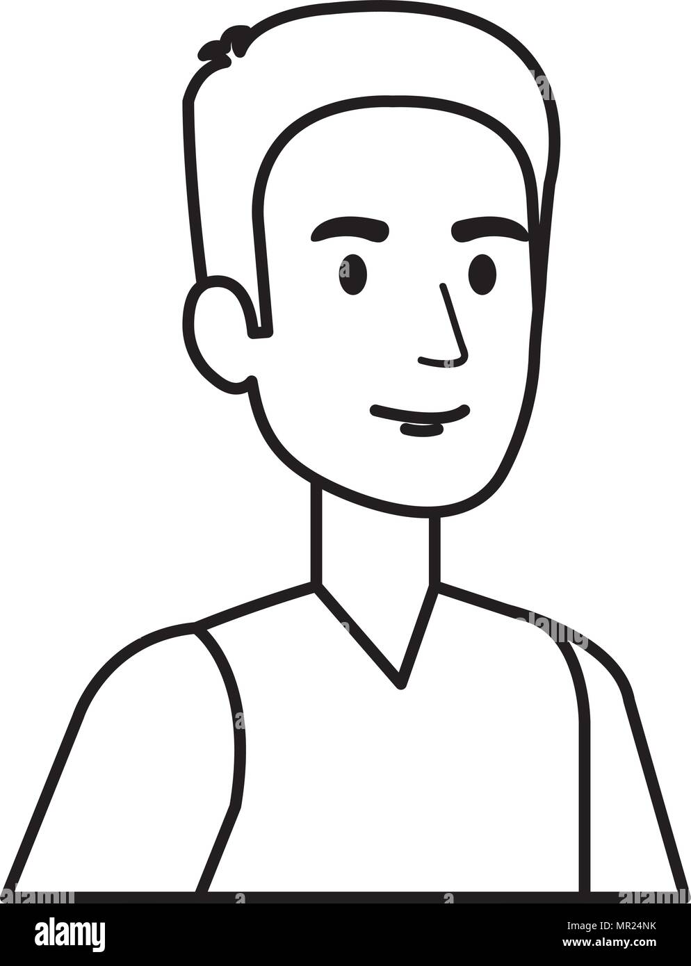 young man avatar character Stock Vector Image & Art - Alamy