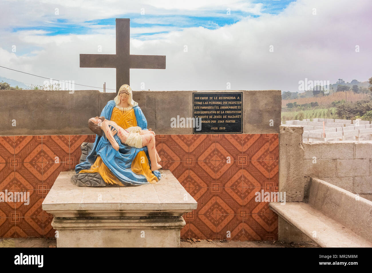 Santa Maria de Jesus, Guatemala - December 5, 2016: In the town of ...