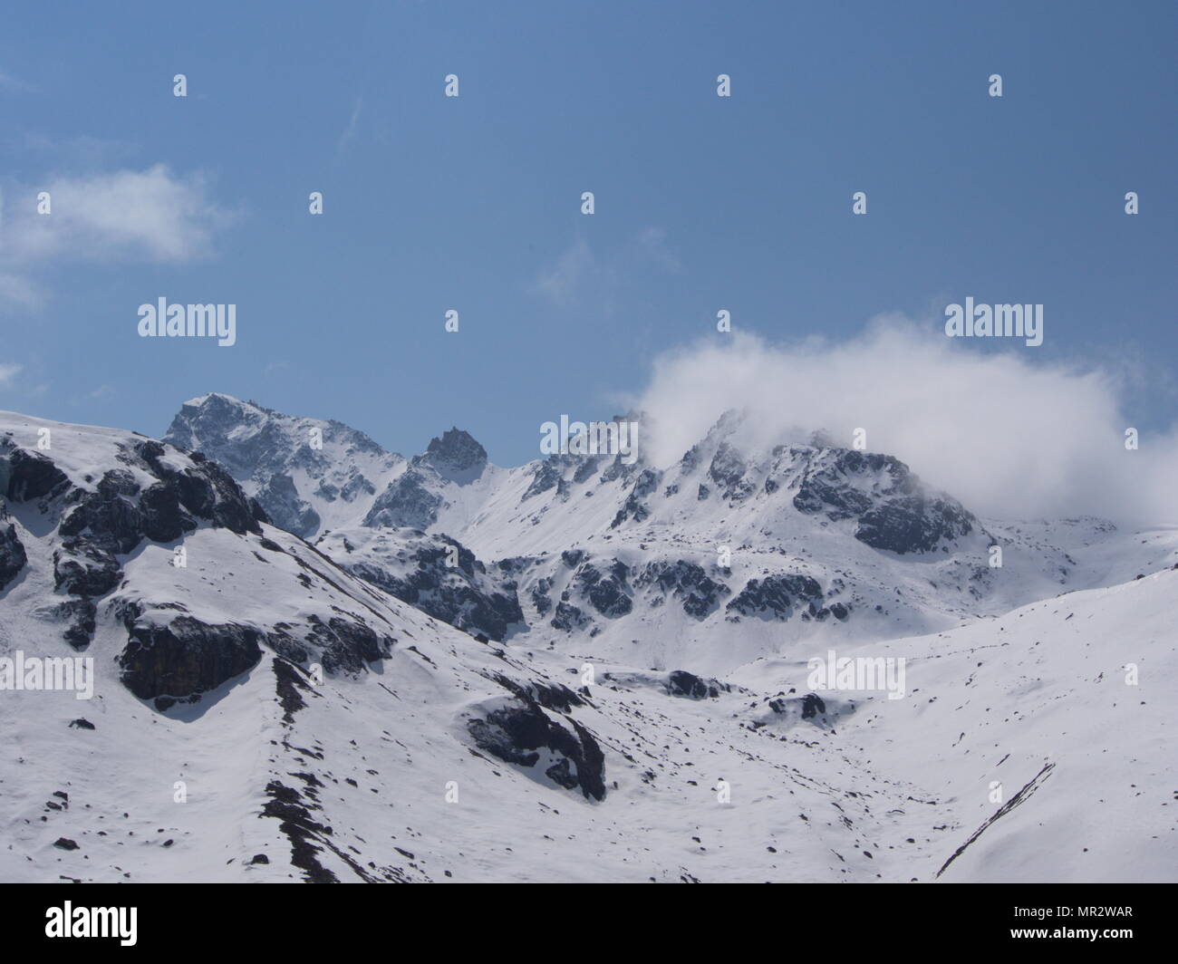 Sikkim zero point hi-res stock photography and images - Alamy