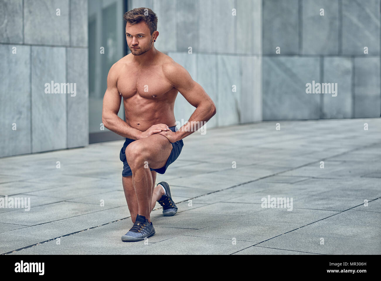 Young muscular hi-res stock photography and images - Alamy