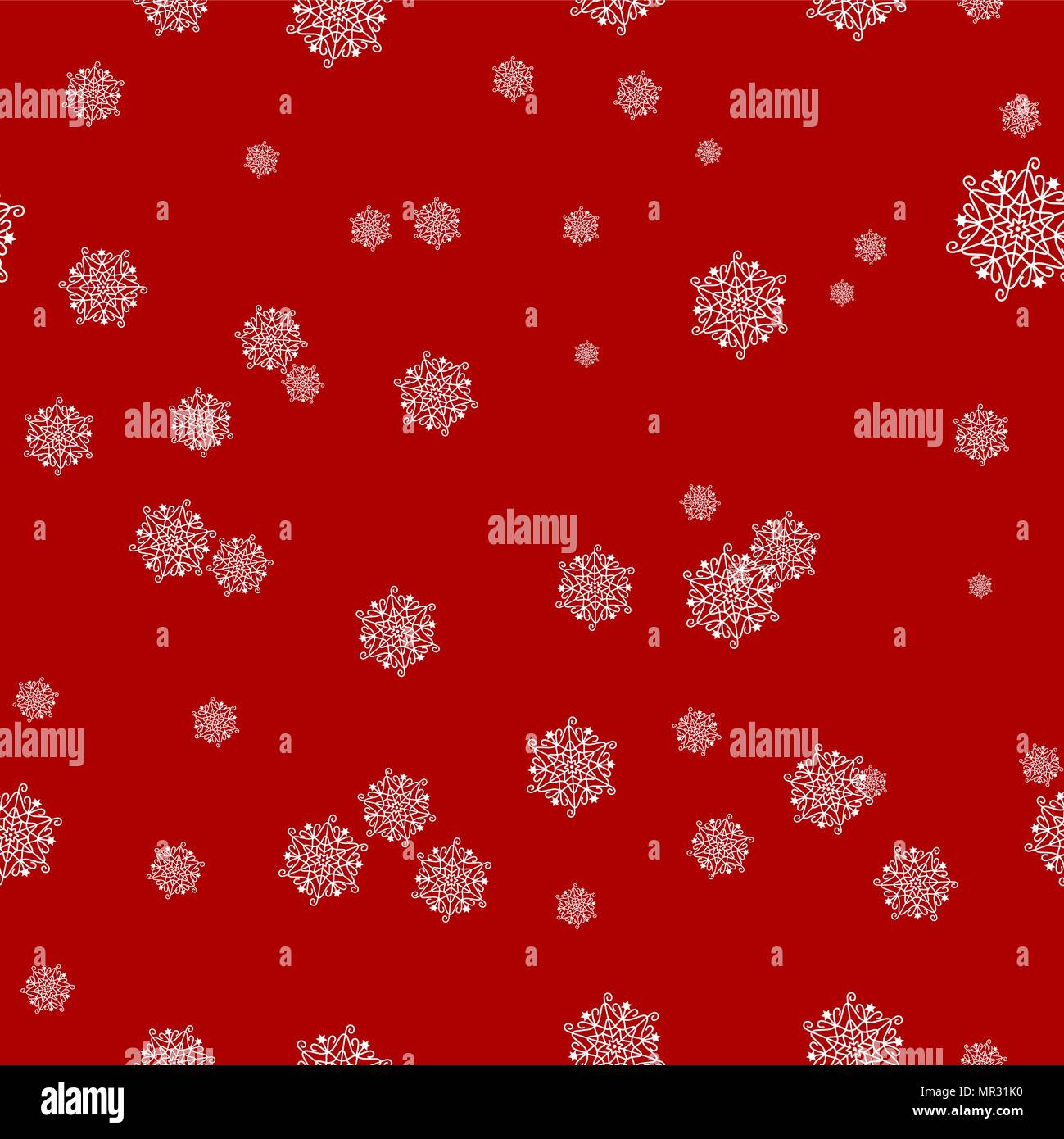 seamless snowflake pattern Stock Vector Image & Art - Alamy
