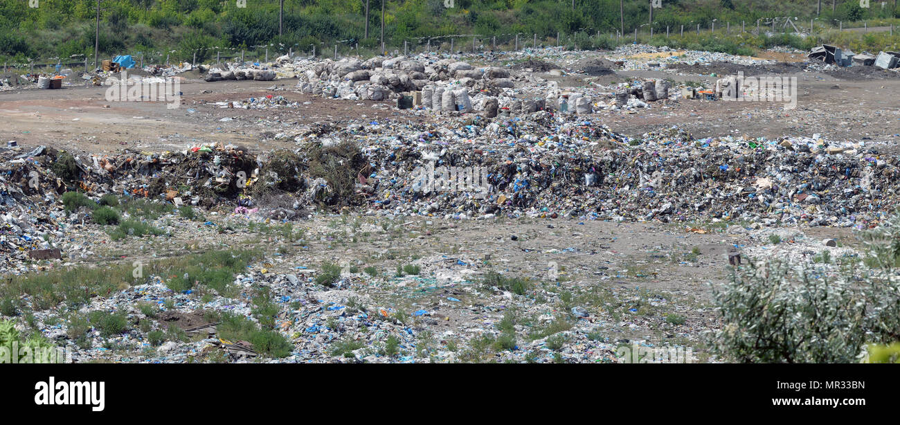 Many of Garbage, pollution, Global warming Stock Photo - Alamy