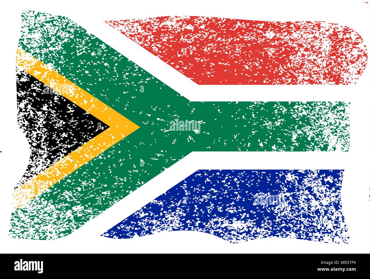 South African Flag Nelson Mandela