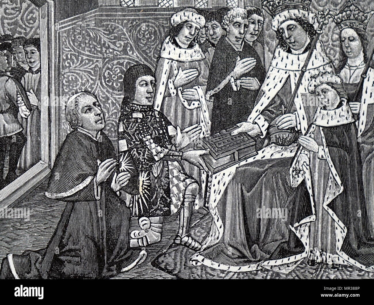 Edward iv of england engraving hi-res stock photography and images - Alamy
