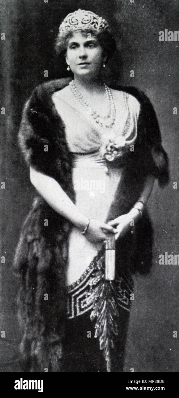 Photograph of Victoria Eugenie of Battenberg (1887-1969) Queen of Spain ...