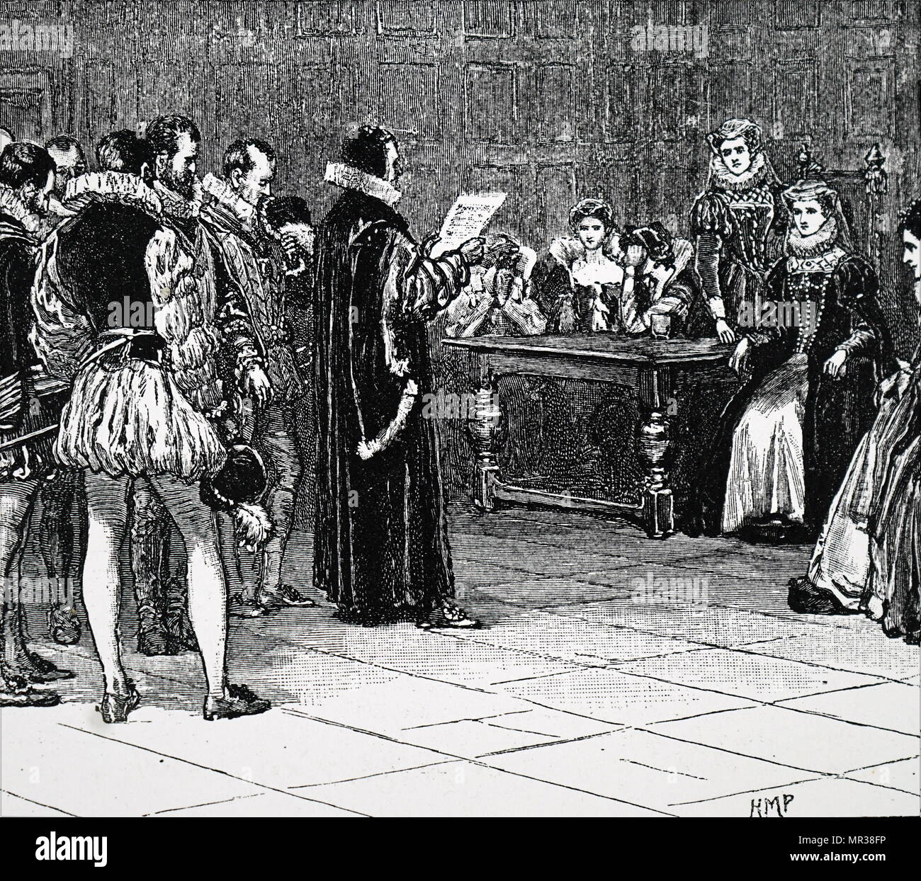 Mary queen of scots in prison hi-res stock photography and images - Alamy