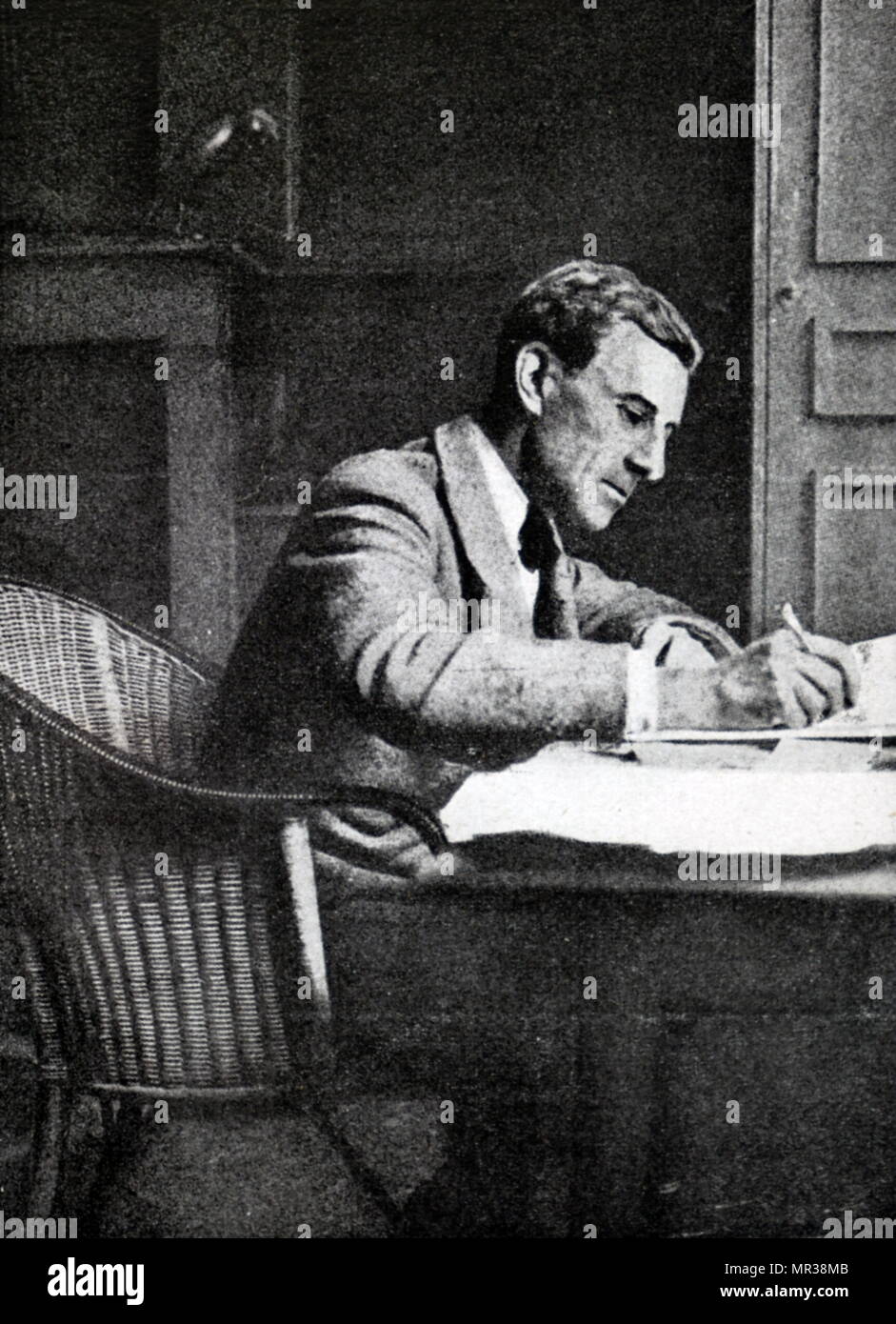 Photographic portrait of Maurice Ravel (1875-1937) a French composer ...