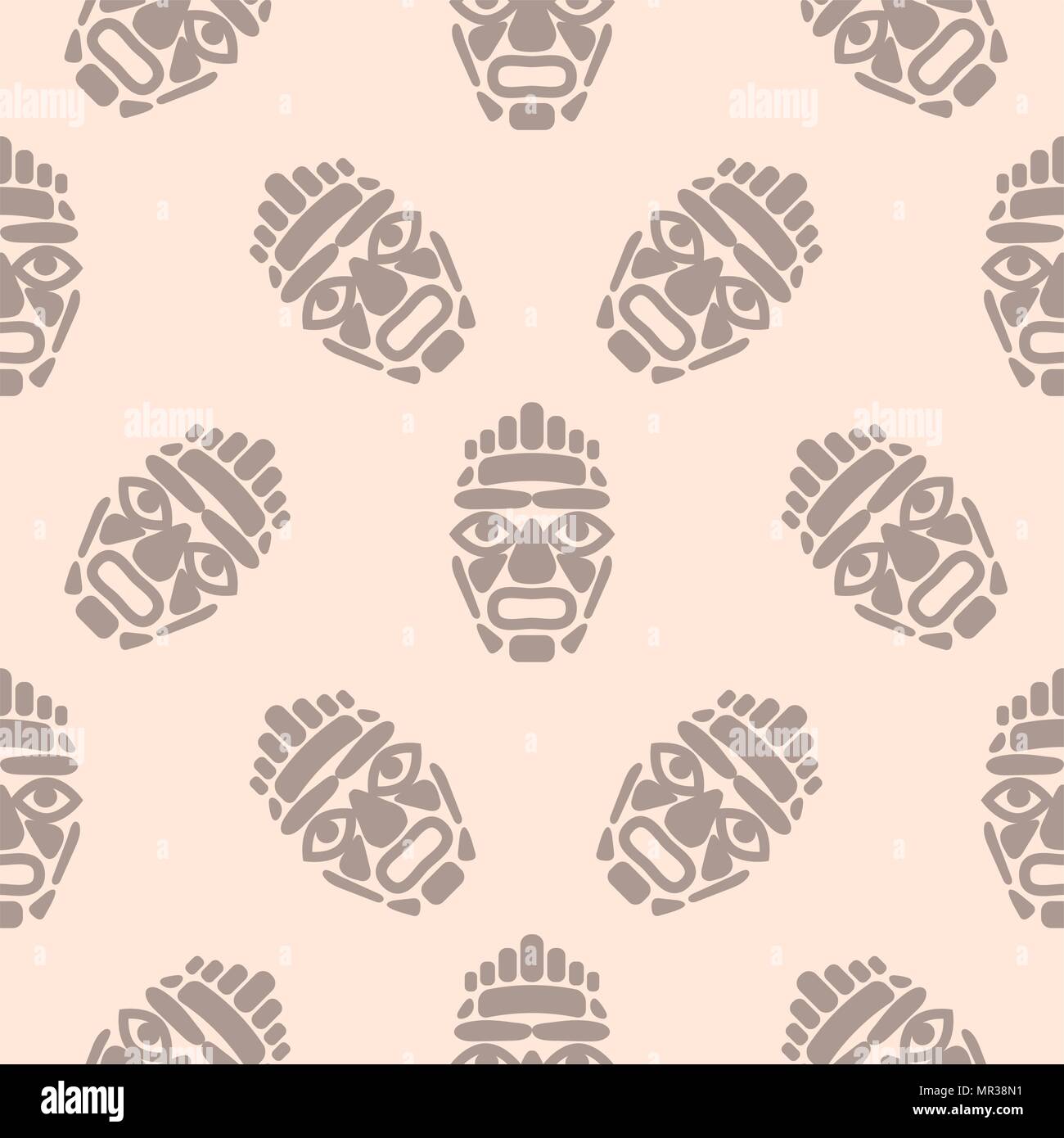 Tiki luau Stock Vector Images - Alamy