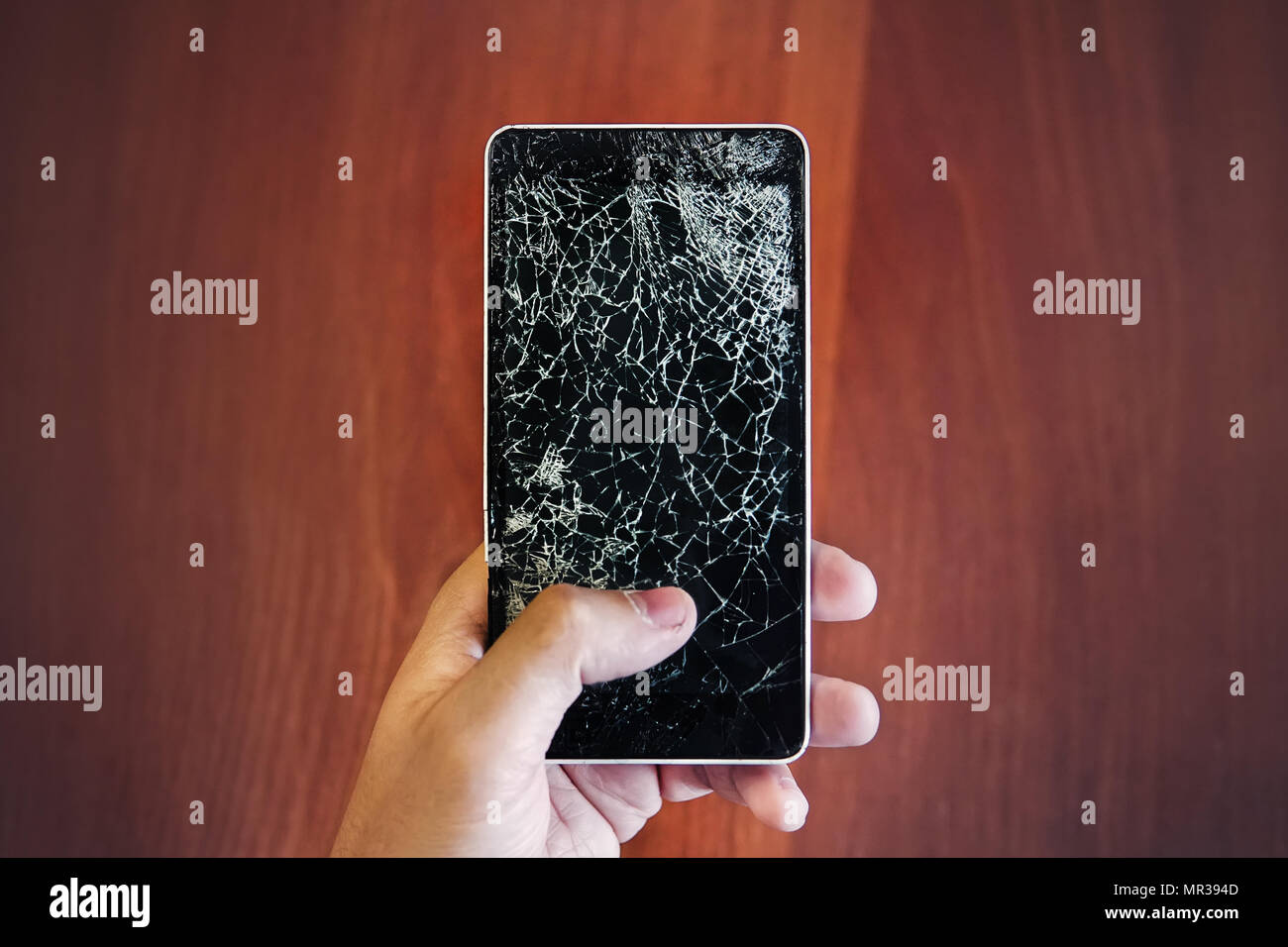 Smashed phone hi-res stock photography and images - Alamy