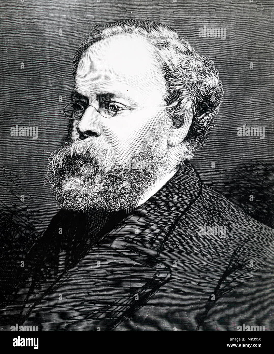 Photographic portrait of Samuel Plimsoll (1824-1898) an English ...