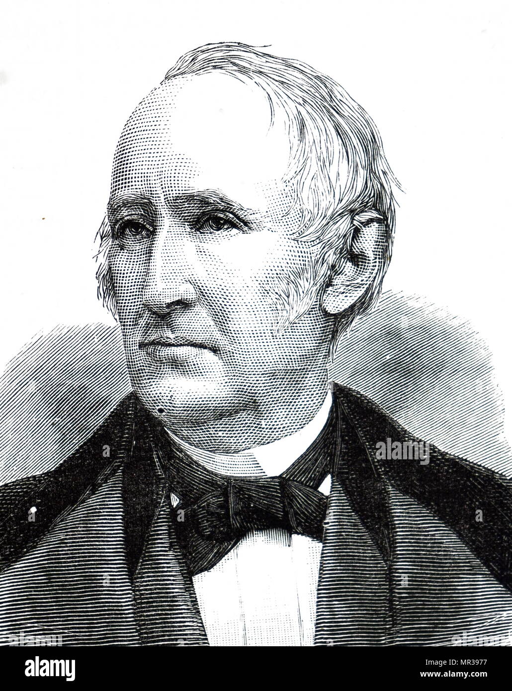 Portrait of Wendell Phillips (1811-1884) an American abolitionist ...