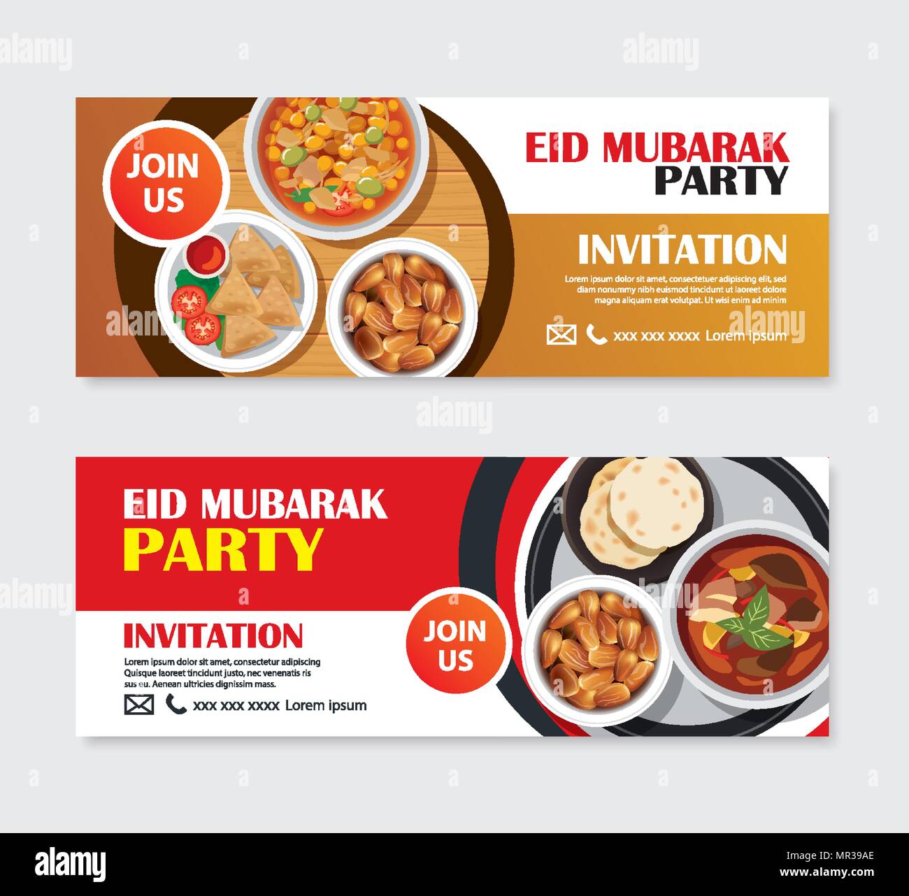 Eid family food Stock Vector Images - Alamy