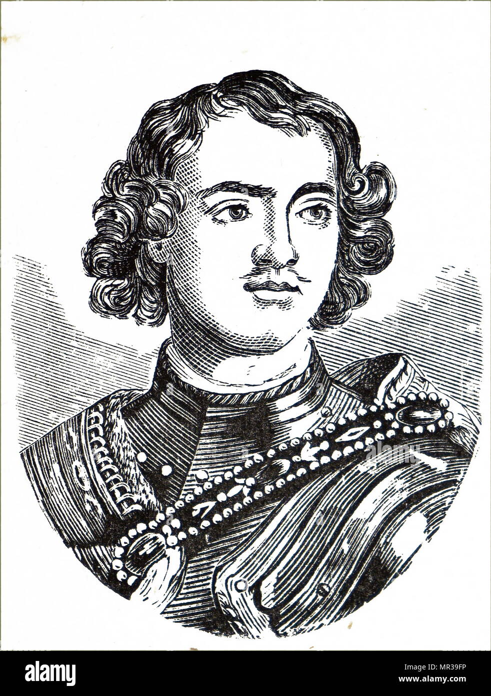Portrait of Peter the Great (1672-1725) ruler of the Tsardom of Russia ... Portrait of Peter the Great (1672-1725) ruler of the Tsardom of Russia ...
