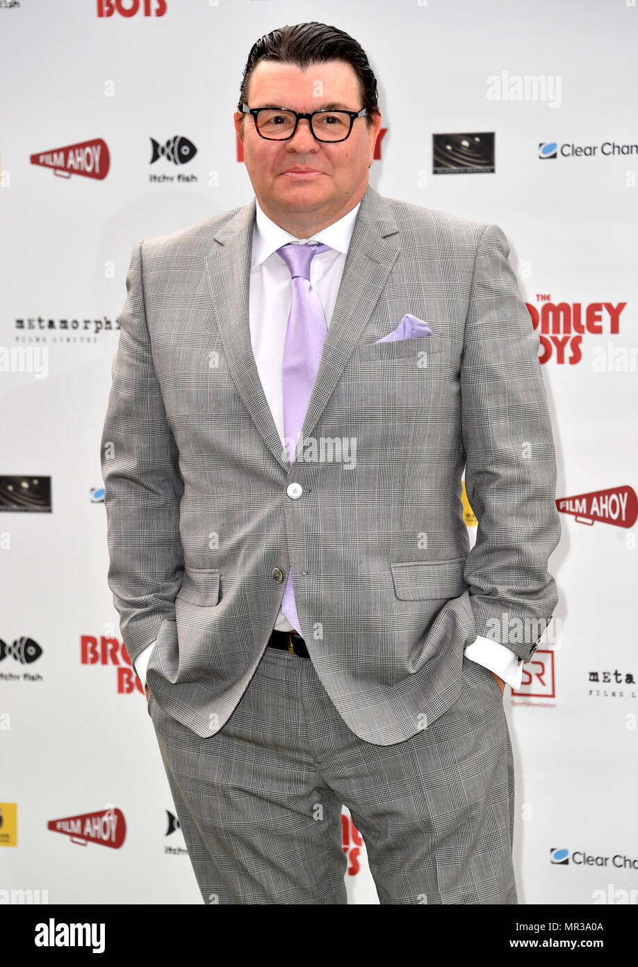 Jamie forman attending bromley boys world premiere held wembley stadium ...
