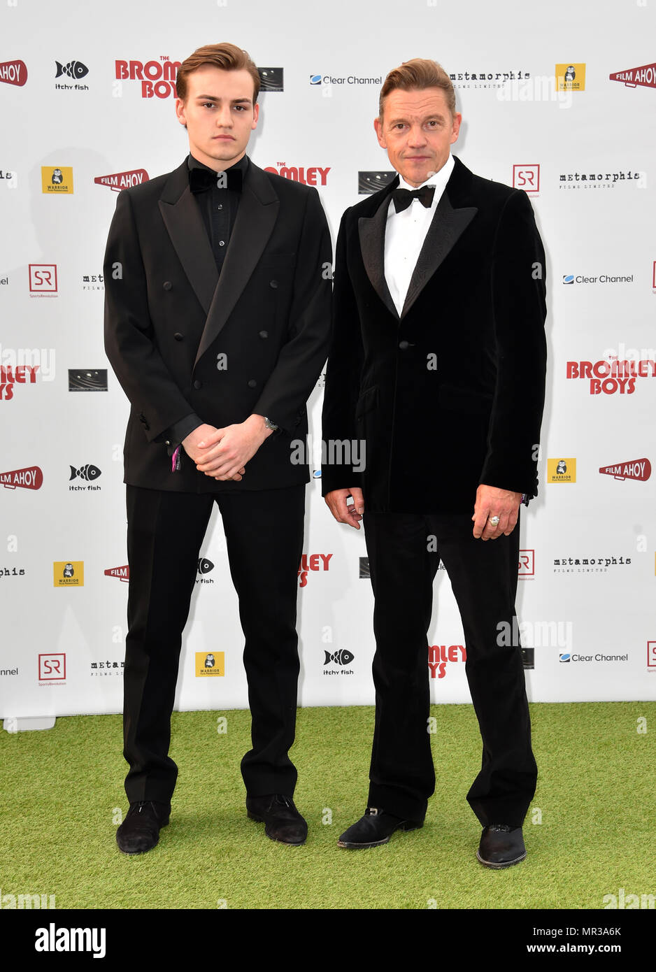 Michael mckell attending bromley boys world premiere held wembley ...