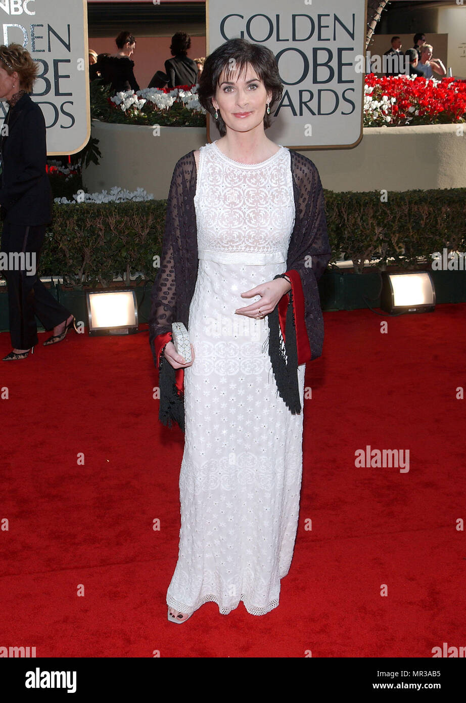 Enia arrives at The 59th Annual Golden Globe Awards held at the Beverly ...