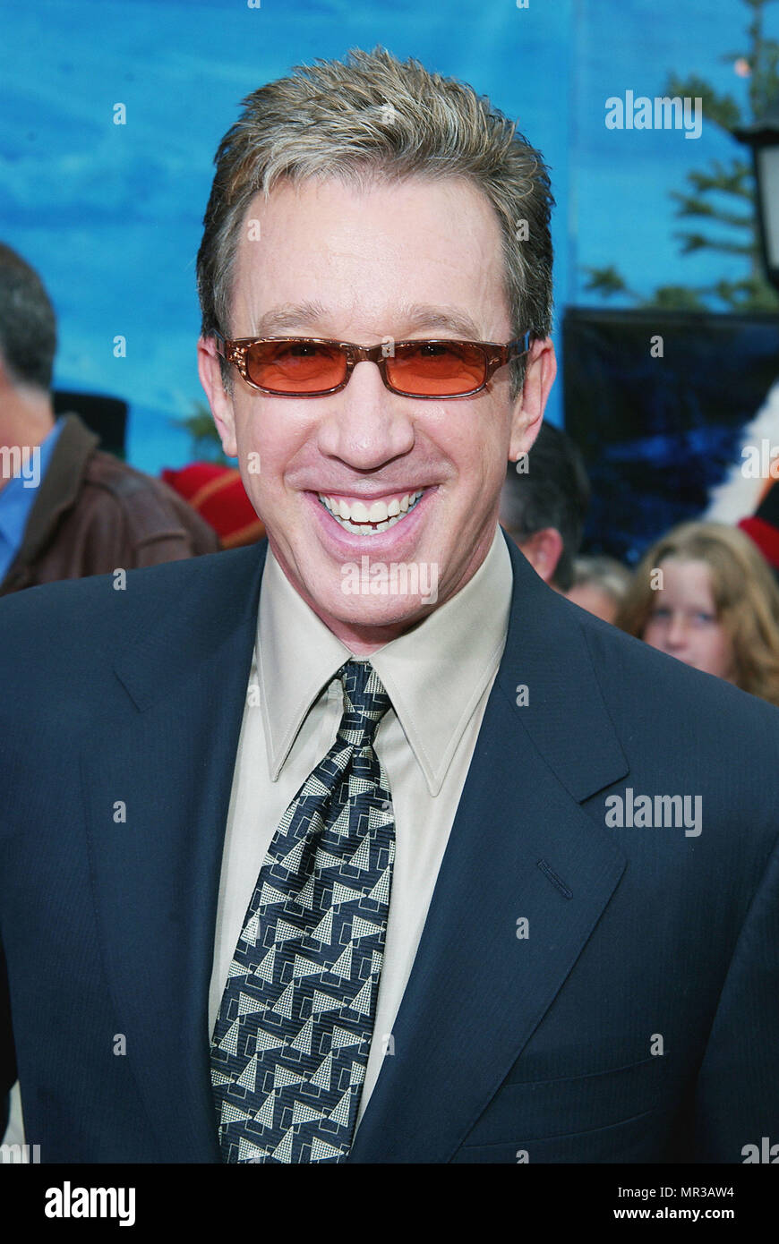 Tim Allen arriving at the Santa Clause 2 premiere at the El Captain ...