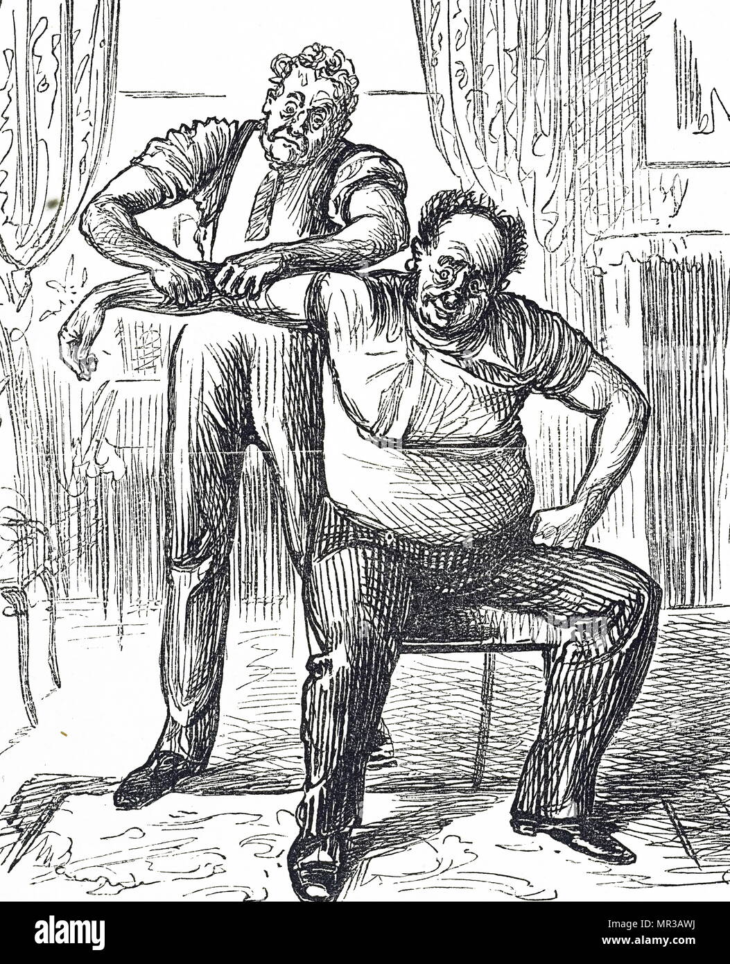 19th century patient doctor hi-res stock photography and images - Alamy