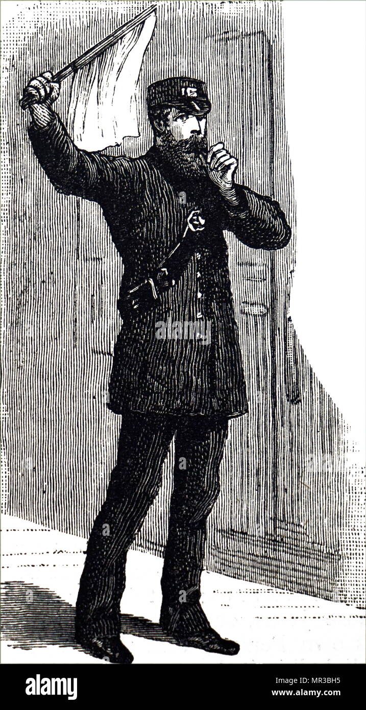 Signalman hi-res stock photography and images - Alamy