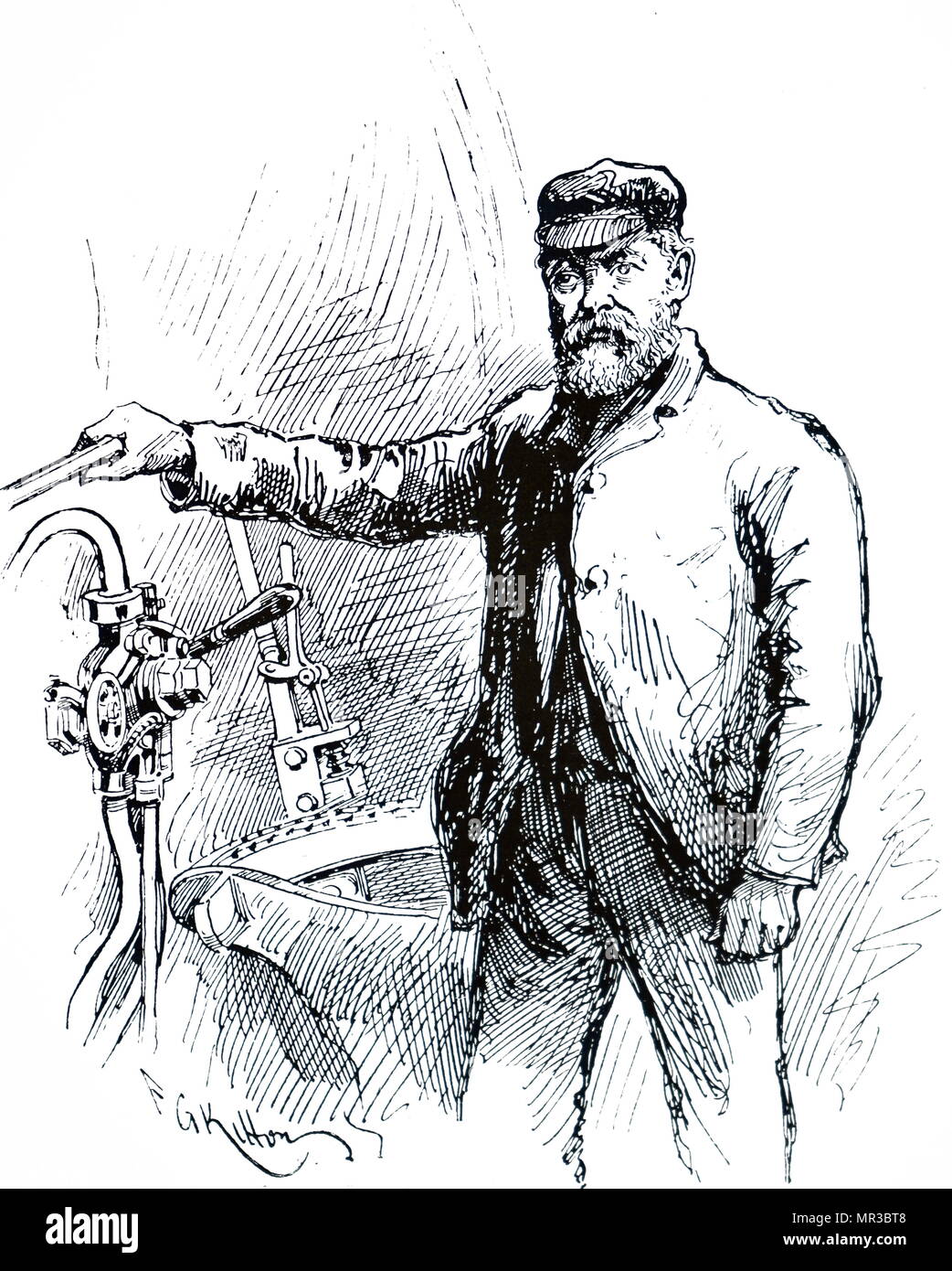 On the flying scotsman steam train hi-res stock photography and images ...