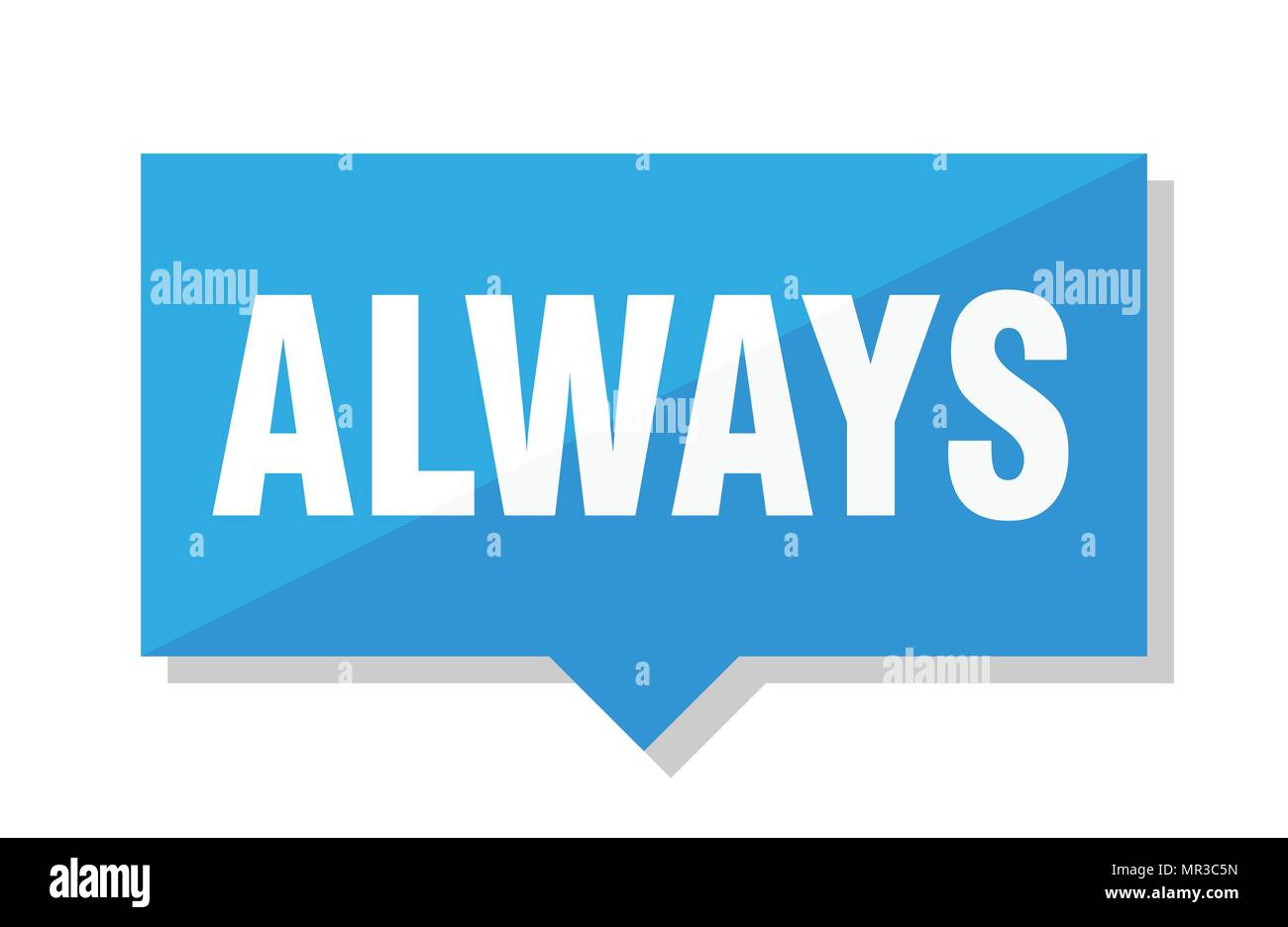 always blue square price tag Stock Vector Image & Art - Alamy