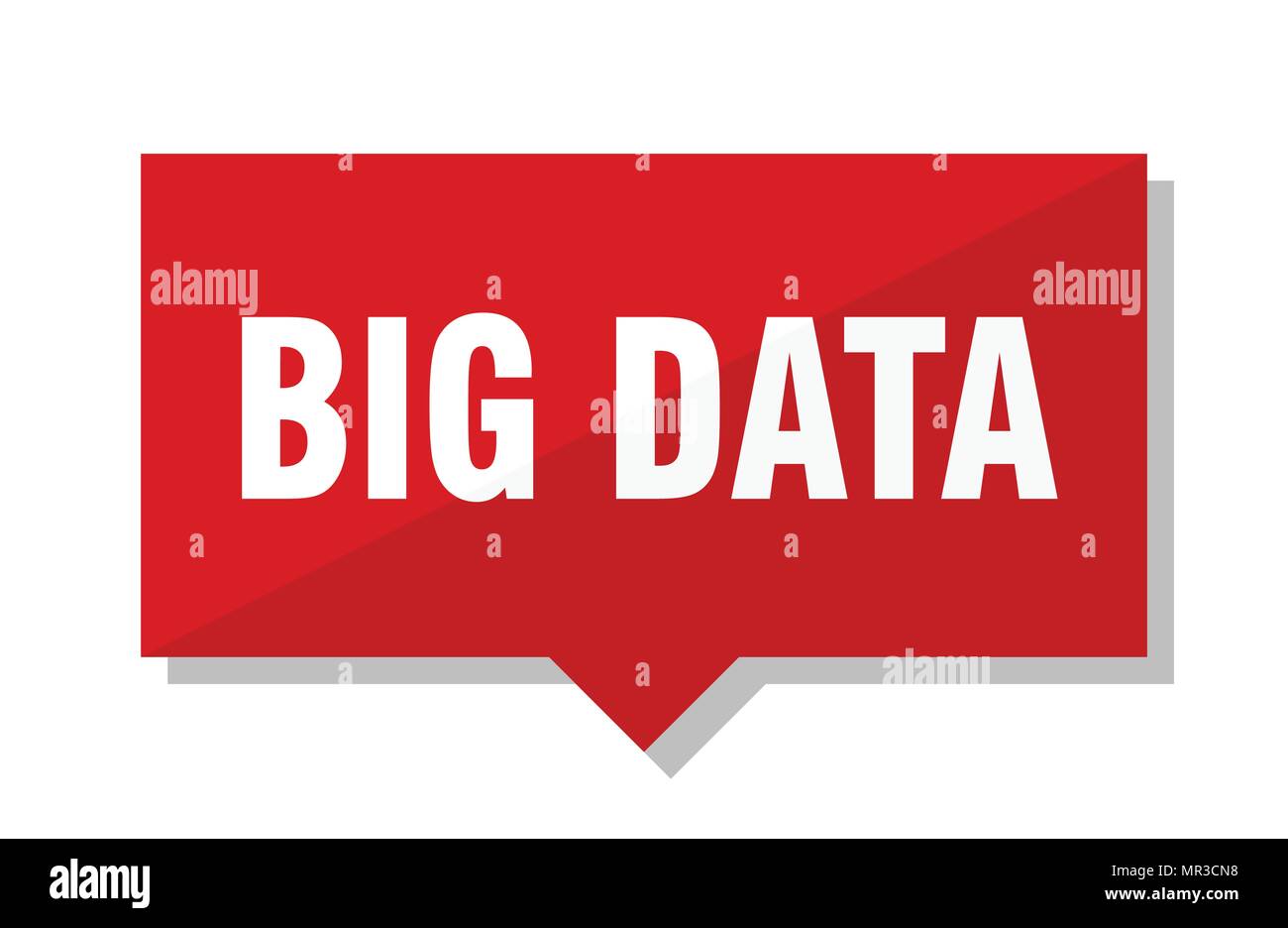 big data red square price tag Stock Vector Image & Art - Alamy