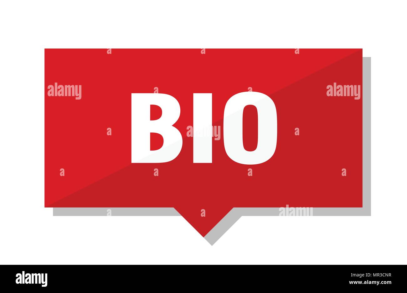 bio red square price tag Stock Vector Image & Art - Alamy