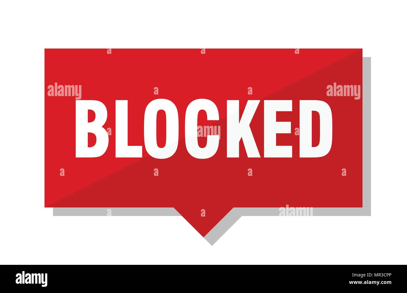 blocked red square price tag Stock Vector Image & Art - Alamy