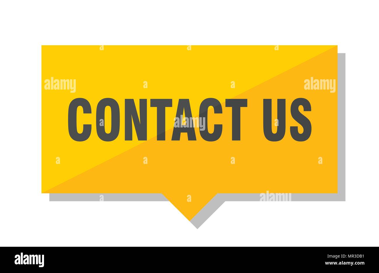 Contact us sticker square hi-res stock photography and images - Alamy