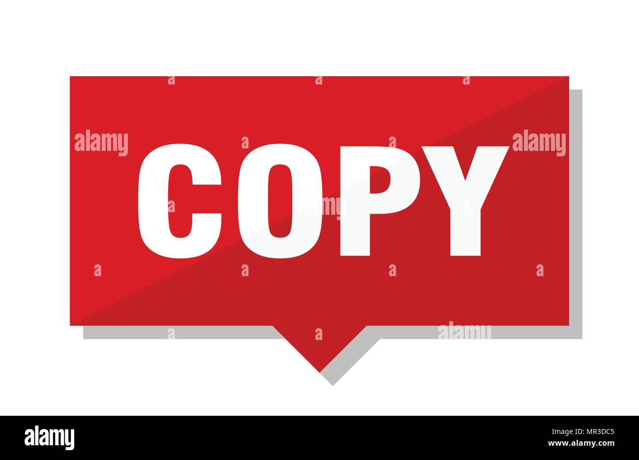 copy red square price tag Stock Vector Image & Art - Alamy