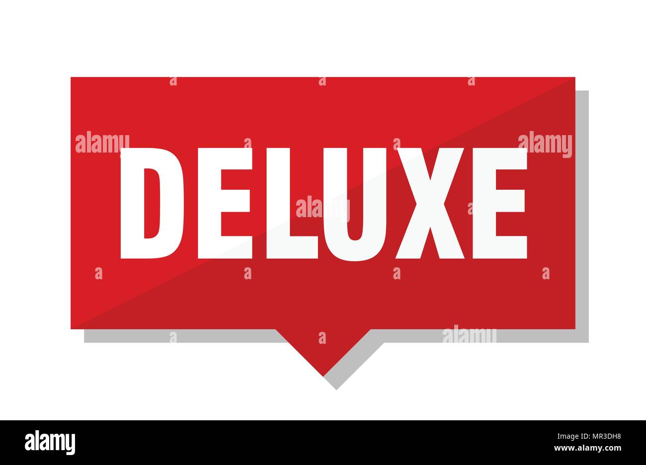 deluxe red square price tag Stock Vector Image & Art - Alamy