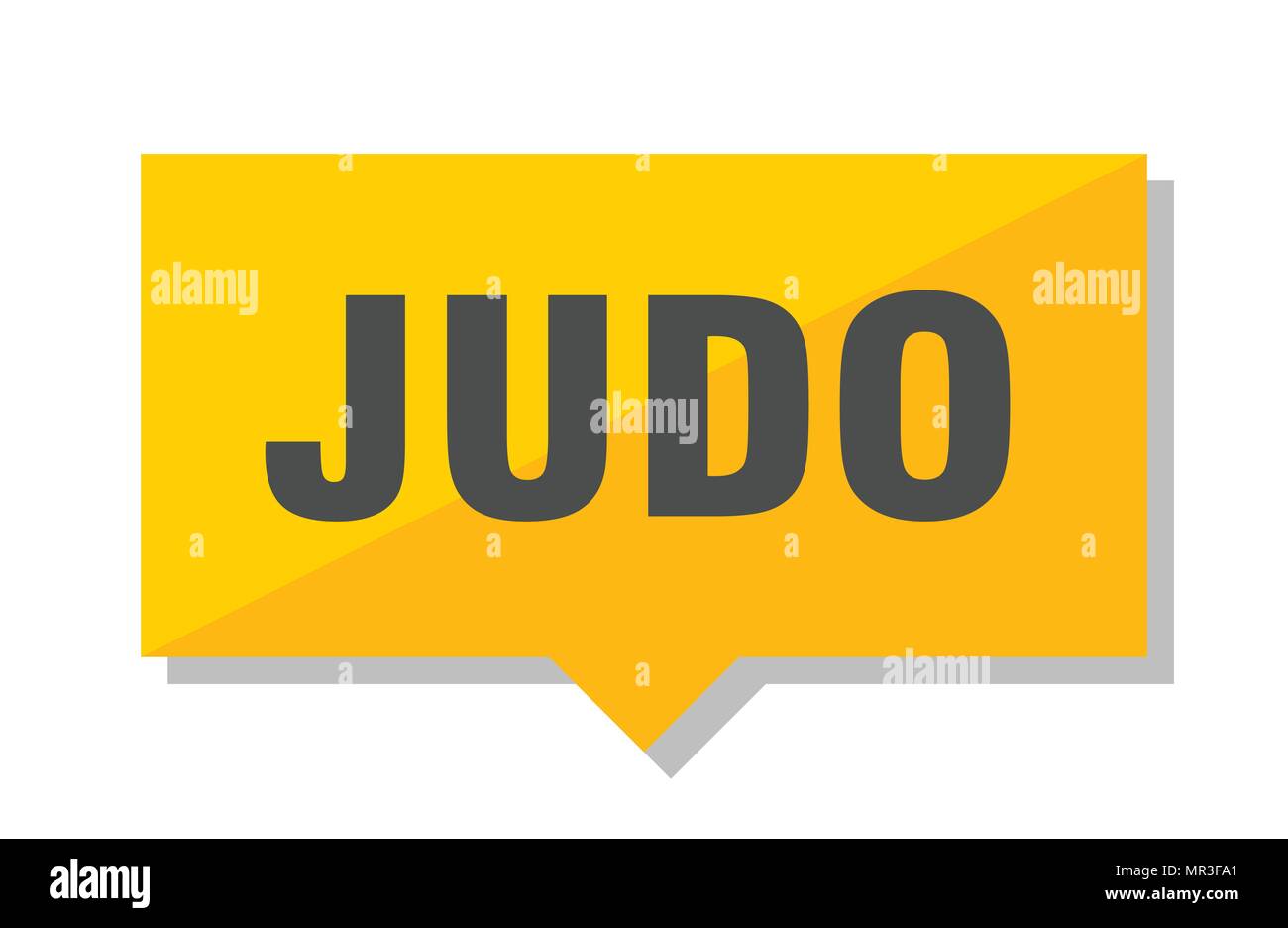 judo yellow square price tag Stock Vector Image & Art - Alamy