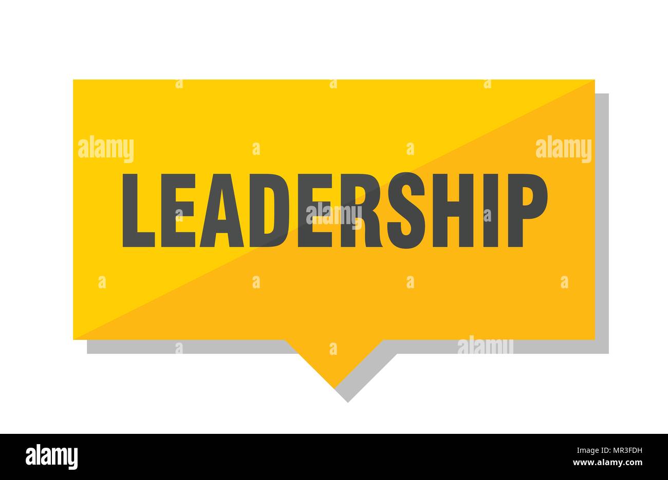leadership yellow square price tag Stock Vector Image & Art - Alamy