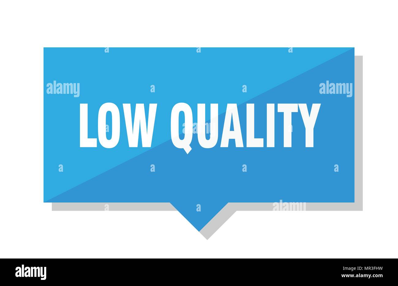 low quality blue square price tag Stock Vector Image & Art - Alamy