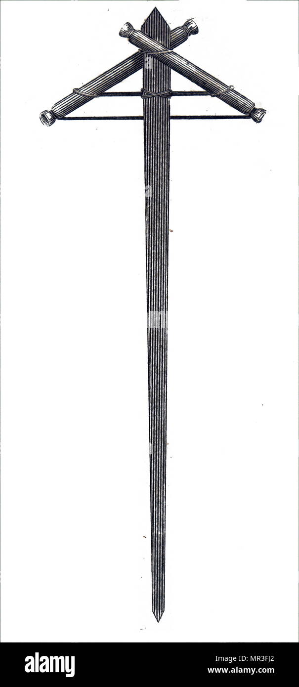 Caduceus Rocket, a form of firework used in the 18th and 19th century ...