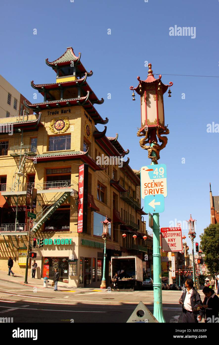 San Francisco Chinatown Architecture High Resolution Stock Photography ...