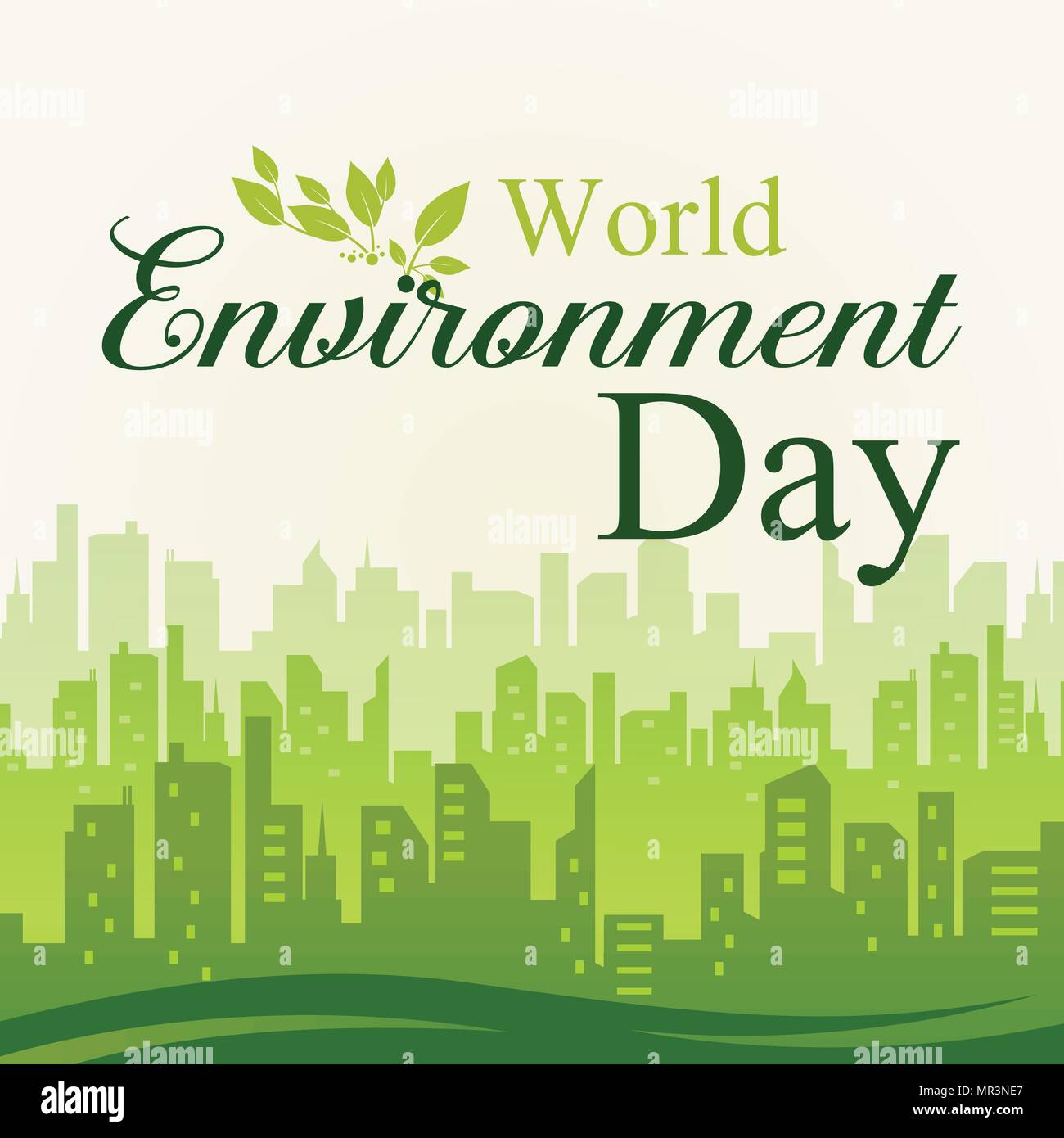 World environment day background green Stock Vector Image & Art - Alamy