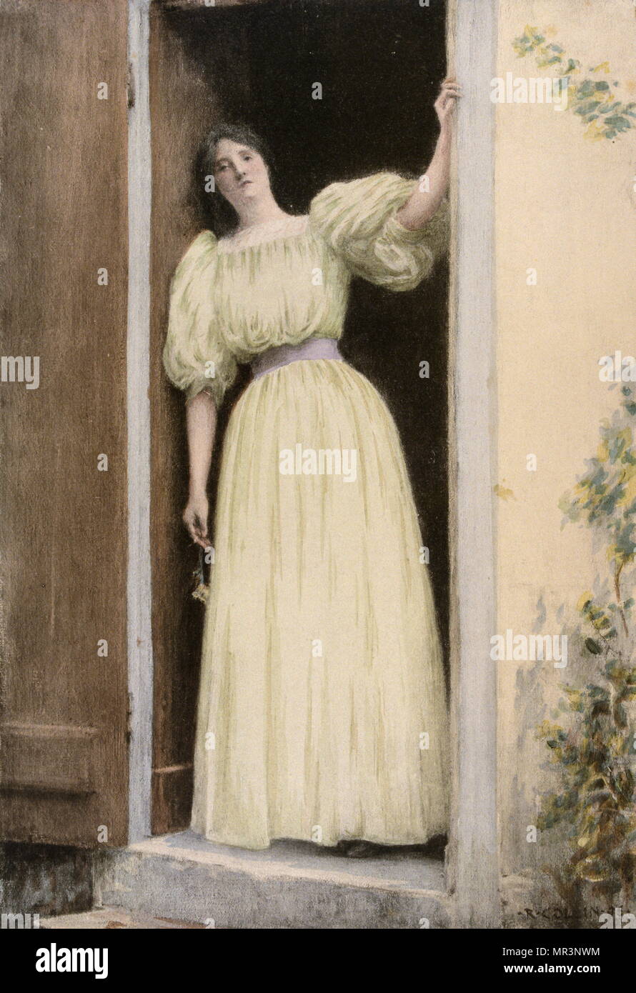 The departure' by Louis-Joseph-Raphael Collin (17 June 1850 – 21 ...