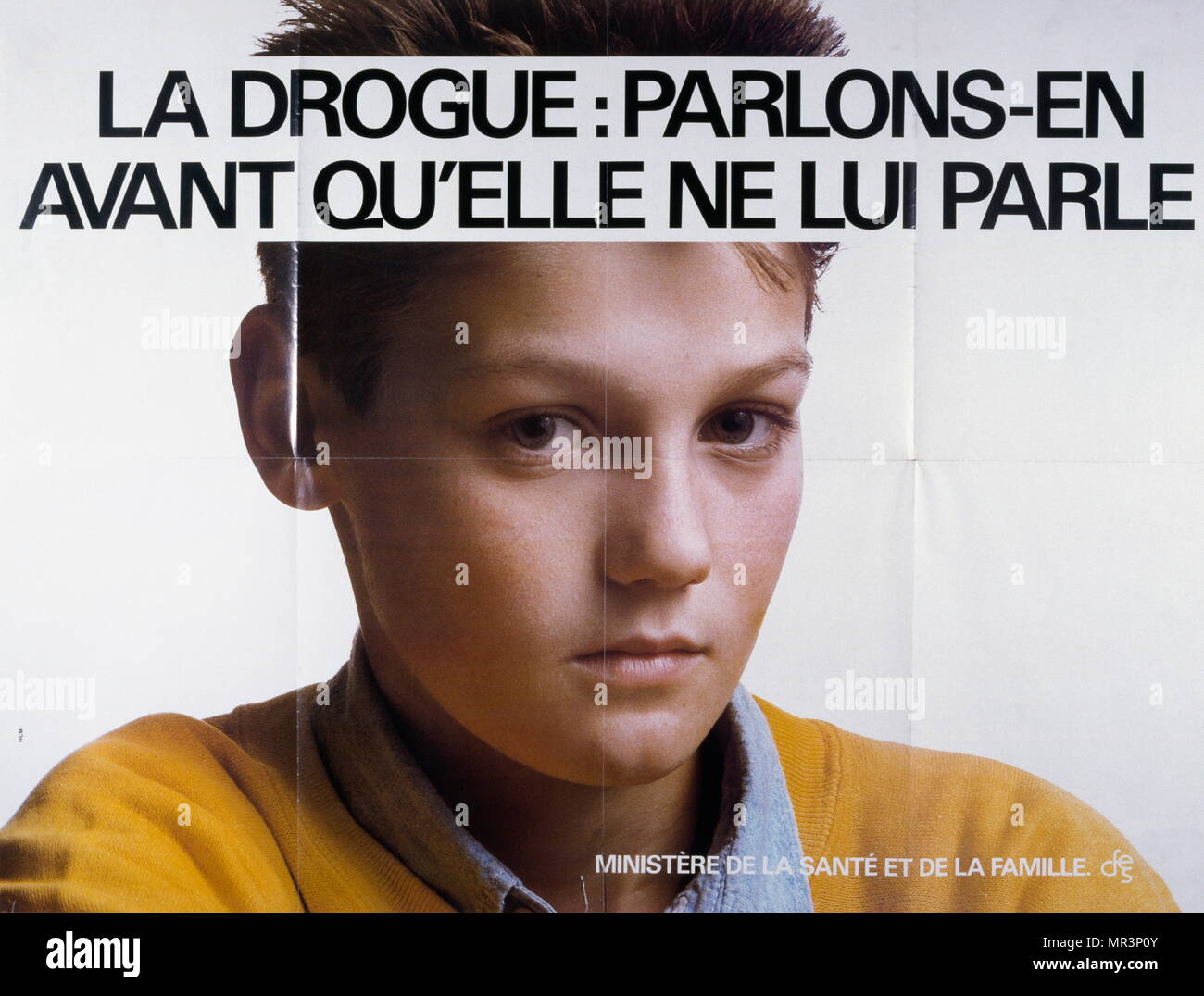 Drug warning poster hi-res stock photography and images - Alamy
