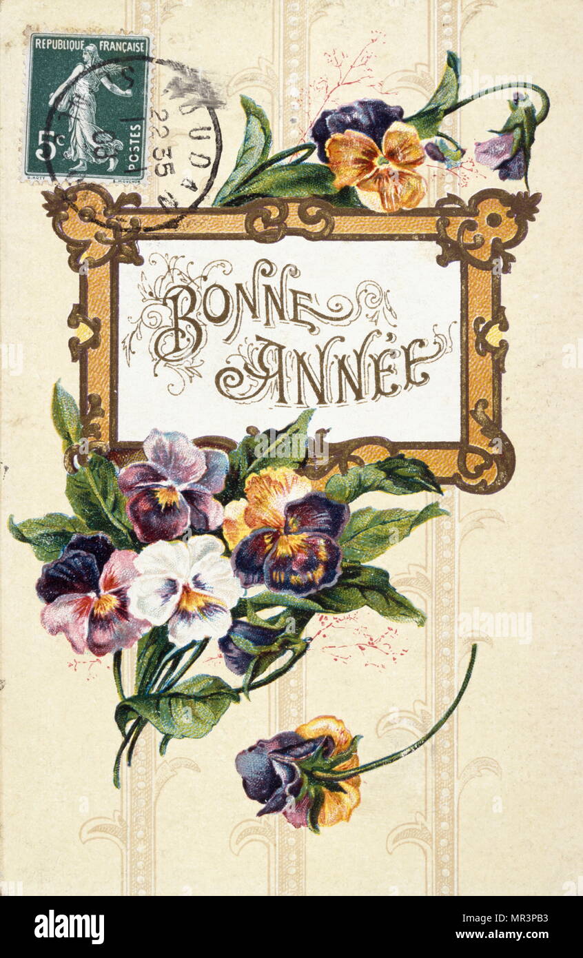 Happy new year 1900 hi-res stock photography and images - Alamy