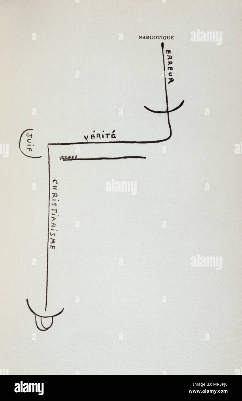 (Narcotique) an Illustration for 'Fille née sans mere' (Girl Born ...