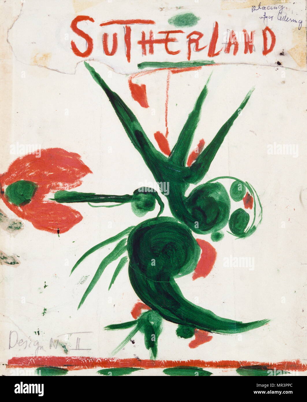 The Bird' 1962, by Graham Sutherland 1903-1980, English surrealist ...